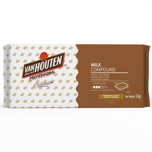 Van Houten Professional - Intense Dark Compound Block | chocolate ...
